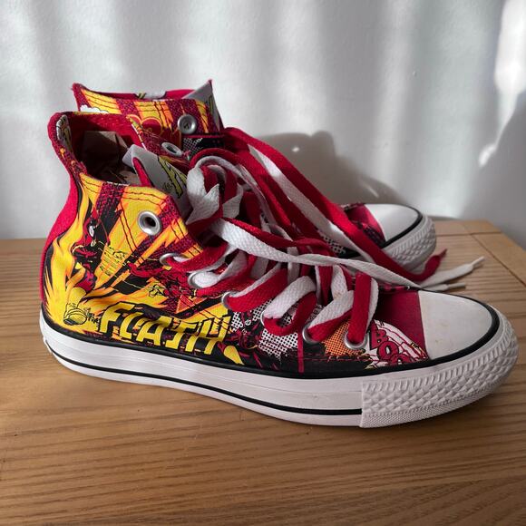 Converse | Shoes | Converse All Star Chuck Taylor Dc Comics The Flash ...